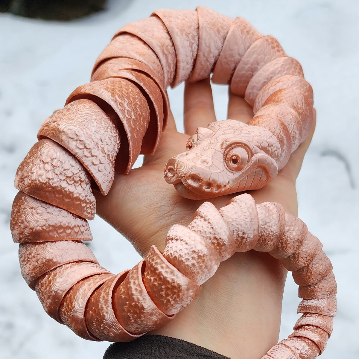 Ball Python Snake - Articulated Flexy Model – SOZO